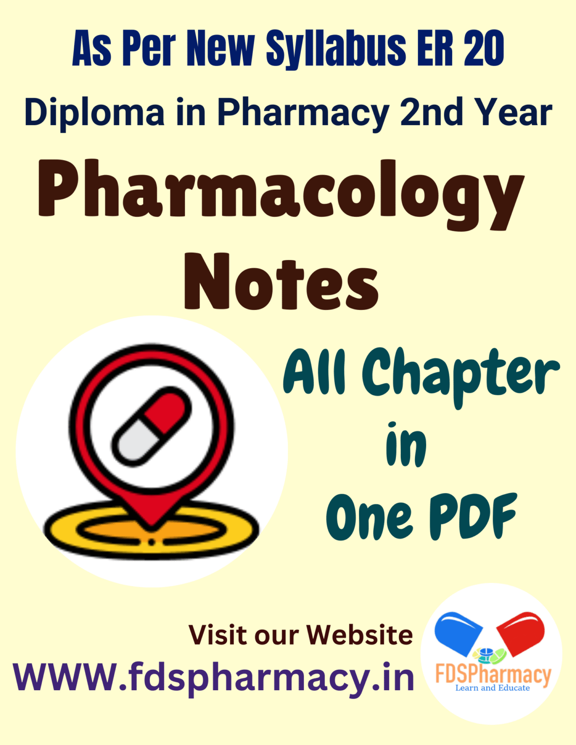 D.Pharmacy 2nd Year Notes – FDSPharmacy